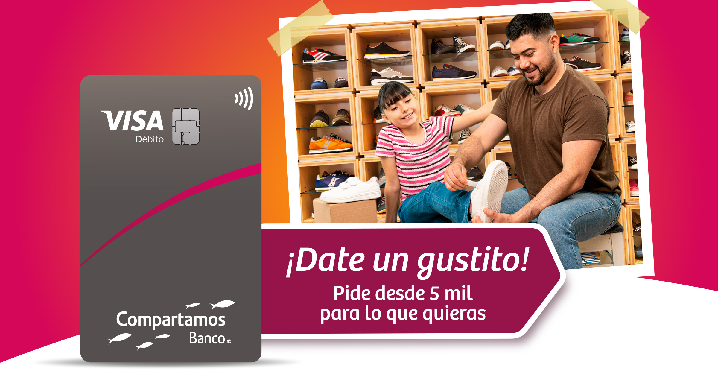 Date un gustito con un crédito extra de Compartamos Banc